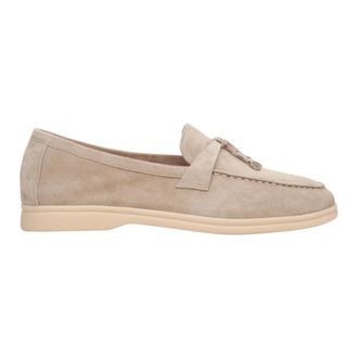 Estro & Luminara Femme, Chaussures, Beige, Taille: 41 EU Mocassins &agrave; Glands