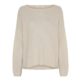 BTF-CPH Btfcph - Pull en cachemire pur - Femme - Pulls - Beige - Taille: 42 FR