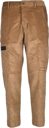 Nine In The Morning Zeus Pantalon Droit - Homme - Pantalons - Brun - Taille: M