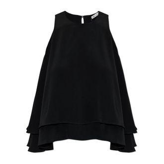 Ami Loose-fit Top - - Tops - Damen - Schwarzk - XS