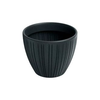 Prosperplast Blumentopf Fero rund, Carbon, &Oslash;30 x 24 cm