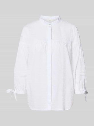 Christian Berg Regular Fit Bluse mit 3/4-Arm und Knotendetails