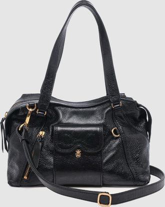 CLARIS VIROT Sac Mini Juno Cuir Noir