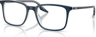 Ray-Ban Rb5421 Optics Blau Transparent Fassung Klar Glas Polarisiert 55-19