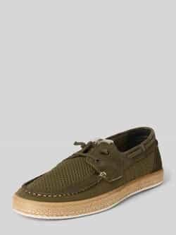 Bullboxer Bootsschuhe mit Label-Detail