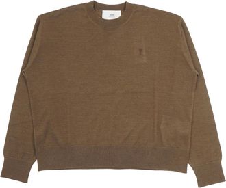 Ami Homme, Pulls, Brun, Taille: S Pull De Coeur
