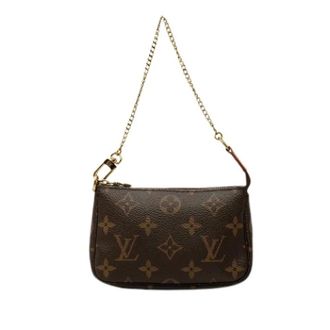 Louis Vuitton Mini Pochette Accessoires Pre-owned - Femme - Pre-owned - Brun - Taille: ONE Size