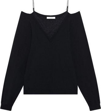 Iro Pull Col Rond - Noir