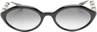 Gucci Oval-frame Sunglasses