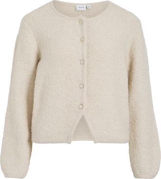Vila Vipigga O-Neck L/S Knit Jacket Noos