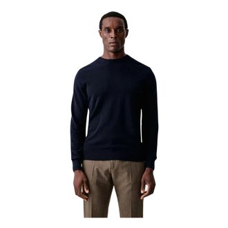 MC2 Saint Barth Pull col rond Regent - Homme - Pulls - Bleu - Taille: M