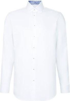 Seidensticker Chemise manches longues &agrave; poche en coton