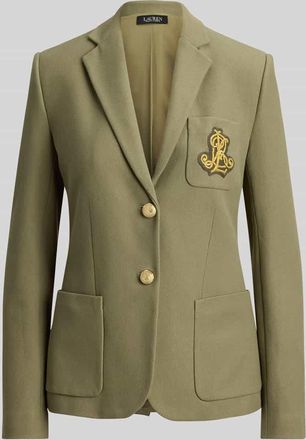 Lauren Ralph Lauren Regular Fit Kurzblazer mit Logo-Stitching Modell ANFISA