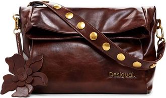 Desigual Reprise Choco Valenti, Accessories PU Across Body Bag Womens, braun