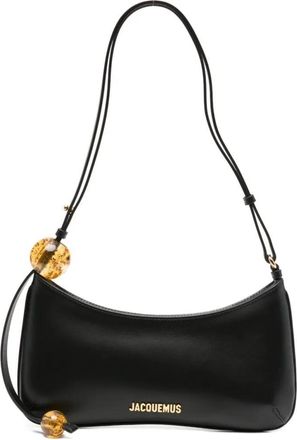 Jacquemus Hobo Bags - Smooth Black Handbag - Gr. unisize - in Schwarz - f&uuml;r Damen