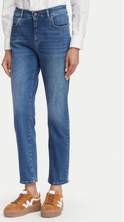 Max Mara Jeans Lana 2625186071 Dunkelblau Straight Leg