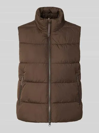 Camel Active Regular Fit Weste in Stepp-Optik