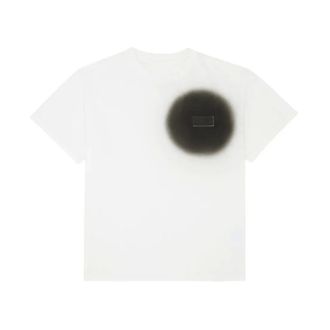 Maison Margiela T-shirt imprim&eacute; spray - Homme - Tops - Blanc - Taille: 2XL