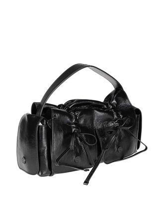 Acne Studios Umh&auml;ngetasche - Schwarz