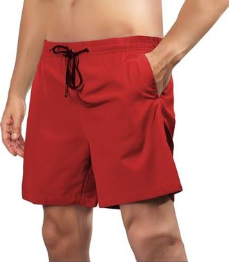 Generic Short de bain pour homme - Short de plage d&eacute;t&eacute; - S&eacute;chage rapide - Short de bain pour homme, RD1., XXL
