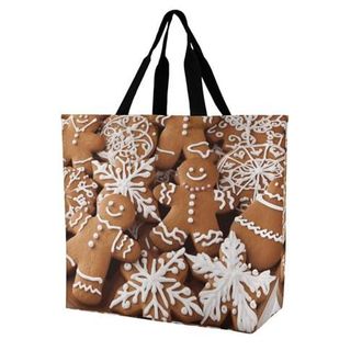 Generic Pain Au Gingembre Sac Fourre-Tout L&eacute;ger Tote Bag Grand Sac A Main Femmes Pour Voyage Travail Shopping