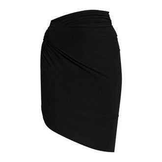 Jacquemus Mini-jupe Drapeado - Femme - Jupes - Noir - Taille: 36 FR