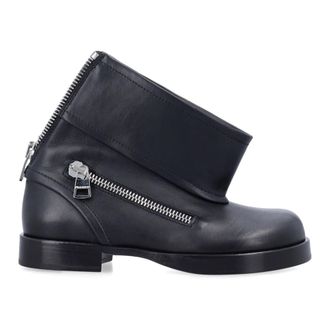 J.W.Anderson Schwarze Geschlossene Biker Stiefeletten - - Shoes - Damen - Schwarzk - 36 EU