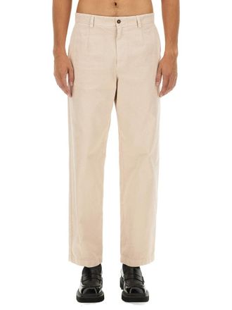 Dolce & Gabbana Cotton Trousers - Beige