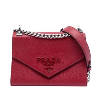 Prada Pre-owned Vintage Umh&auml;ngetasche - - Pre-owned - Damen - Rot - ONE SIZE