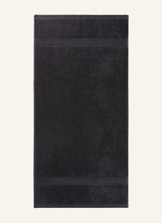 HUGO BOSS Handtuch Loft schwarz