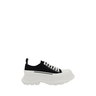 Alexander McQueen Tread Slick Sneakers - - Shoes - Damen - Schwarzk - 35 EU