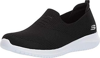 Skechers Ultra Flex Harmonious Baskets pour Femme, Noir (Noir), 38 EU