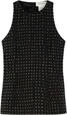 Sportmax Femme, Blouses et Chemises, Noir, Taille: 36 FR Uditore Top