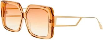Linda Farrow Femme, Accessoires, Orange, Taille: 59 MM Lunettes de soleil