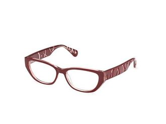 Max & Co. Max & Co MO5224 066 Lunettes pour femme Rouge fonc&eacute; brillant 53/16/140