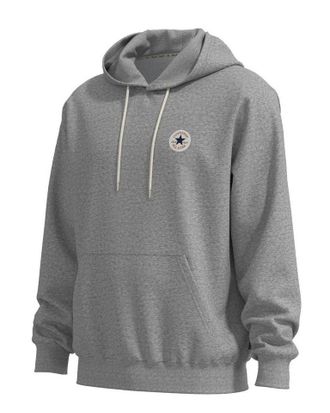 Converse Kapuzensweatshirt CHUCK PATCH HOODIE (CLASSIC FLEECE) mit sportlichem Stil, Langarm-Design, aus Baumwolle und Polyester