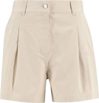 Barbour Femme, Shorts, Beige, Taille: 40 FR Short Fern &agrave; plis