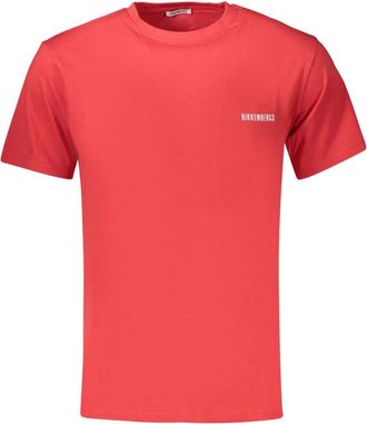 Dirk Bikkembergs Homme, Tops, Rouge, Taille: M Pupino Short-Sleeved T-Shirt