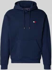 Tommy Hilfiger Regular Fit Hoodie aus reiner Baumwolle