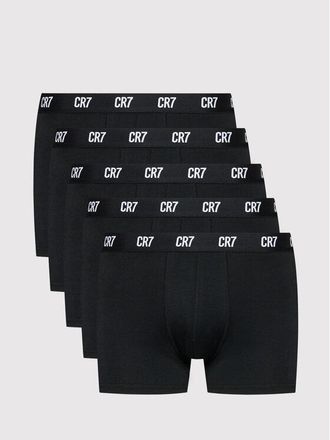 CR7 Cristiano Ronaldo Boxershorts-Set Basic Trunk 5-Pack 8106-49-2900 Schwarz