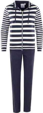 Hajo Damen Freizeitanzug - Homewear Anzug Klima-Komfor, Marine, 40