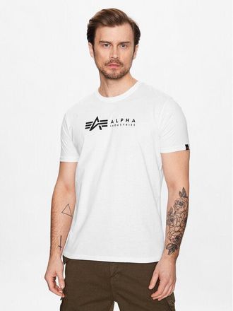 Alpha Industries Alpha Industries T-Shirt-Set Alpha Label 118534 Wei&szlig; Regular Fit