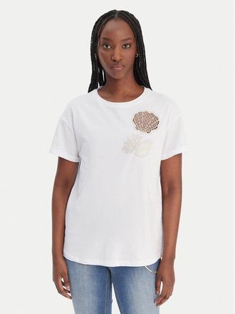 Liu Jo T-Shirt WA6413 JS904 Wei&szlig; Regular Fit