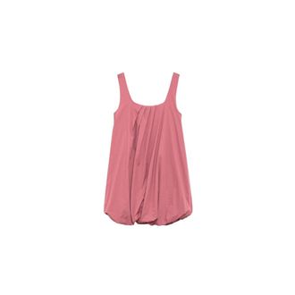 Alpha Studio Balloon Poplin Dress - - Dresses - Damen - Rosa - XS