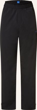 HUGO BOSS Hugo Hose Gablo Regular Fit Im Materialmix schwarz