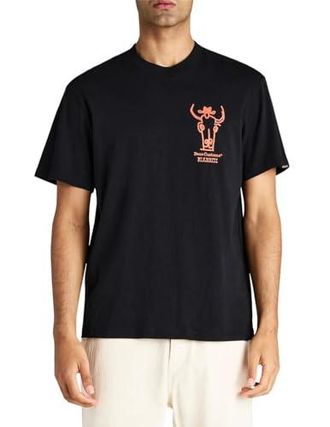 Deus Ex Machina DMP251947D Showdown Tee Black Homme, Noir, Large