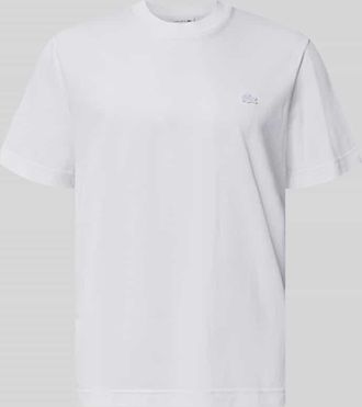 Lacoste Regular Fit T-Shirt aus reiner Baumwolle