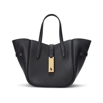 Polo Ralph Lauren ID Leder-Tasche - - Bags - Damen - Schwarzk - ONE SIZE