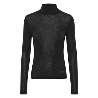 Inwear Rollkragenoberteil - - Knitwear - Damen - Schwarzk - XS