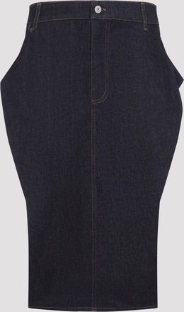 Jacquemus Jupe mi-longue en jean Jacquemus